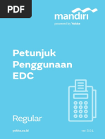 Sop Mesin Edc | PDF