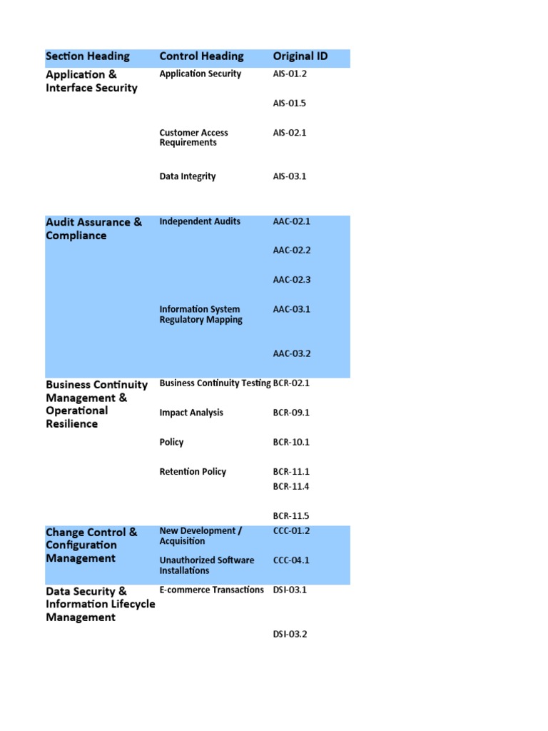 CAIQ Lite | PDF | Information Security | Cloud Computing
