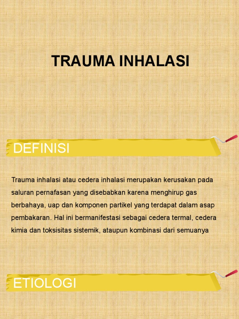 Trauma Inhalasi | PDF | Urinary Tract Infection | Urinary Bladder