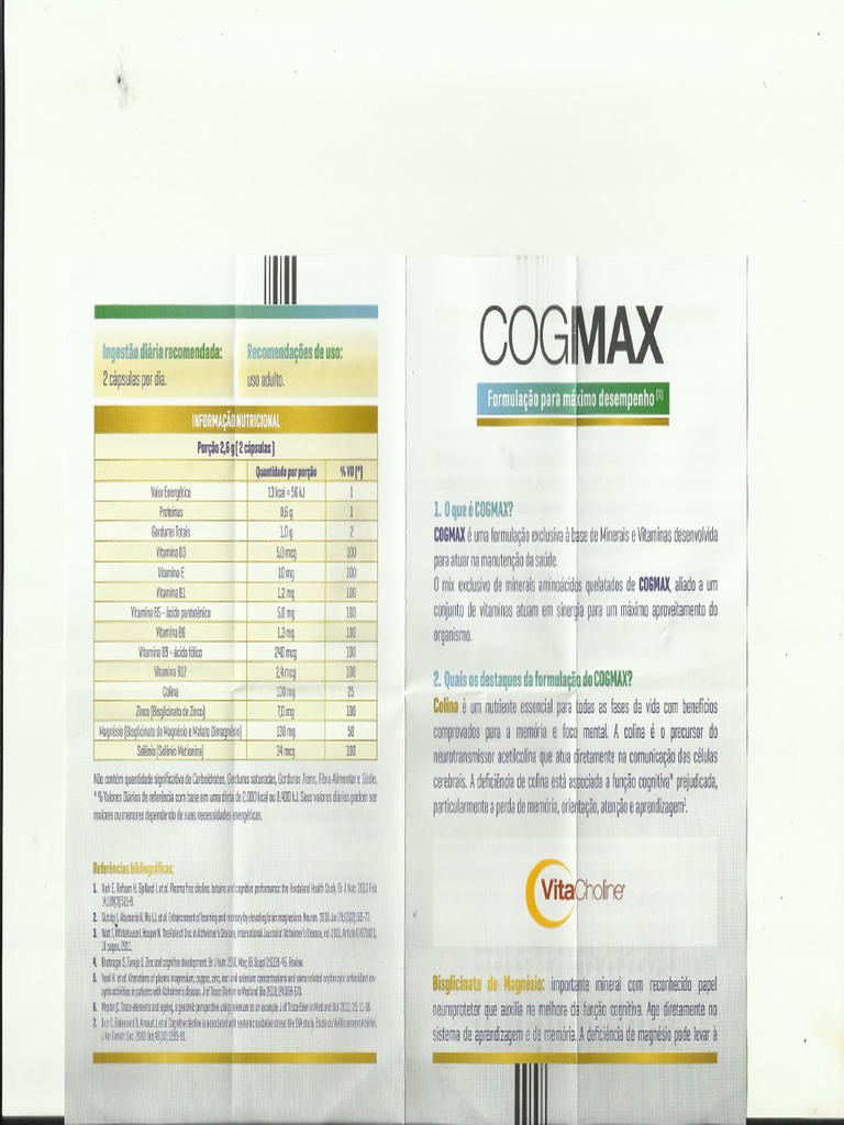 Cogmax Bula | PDF