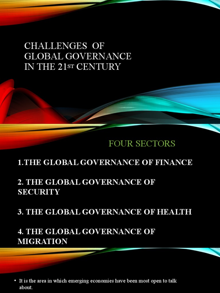 Global Governance Challenges Today | PDF | Politics