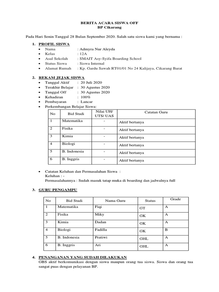 BASO Muhammad Admyra Nur Aleyda | PDF