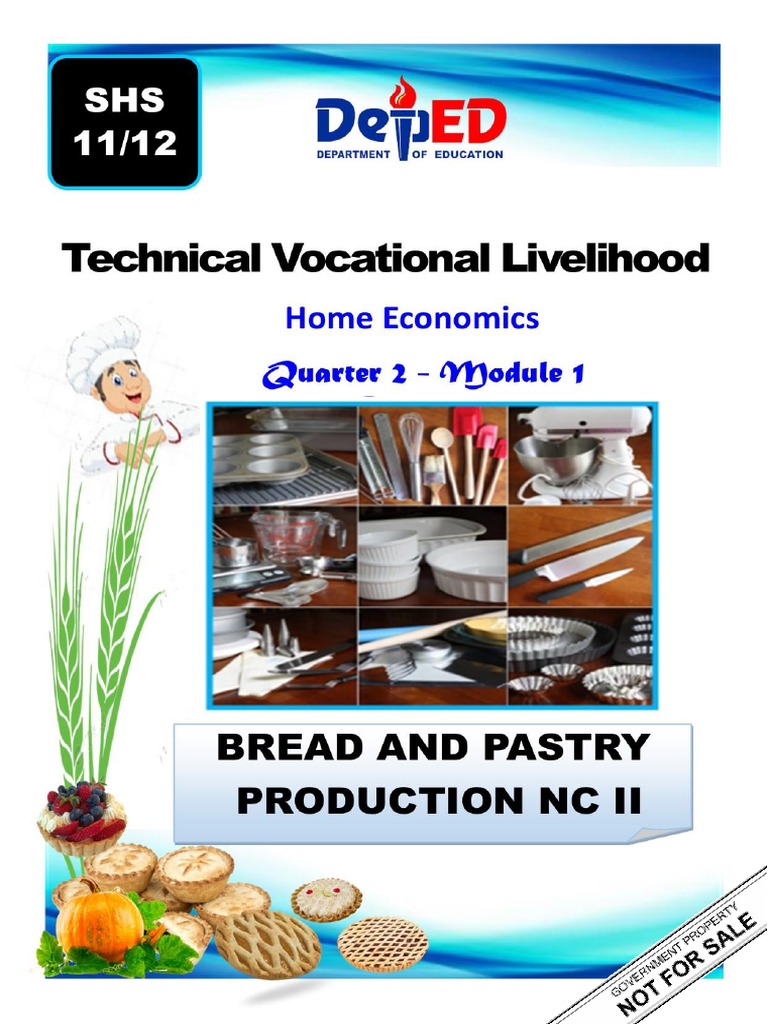 TVL He Shs BPP q2 Module-1 Lesson-2 Week 1 | PDF | Cakes | Baking