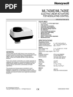 Honeywell ml7420 User Manual | PDF | Power Supply | Valve