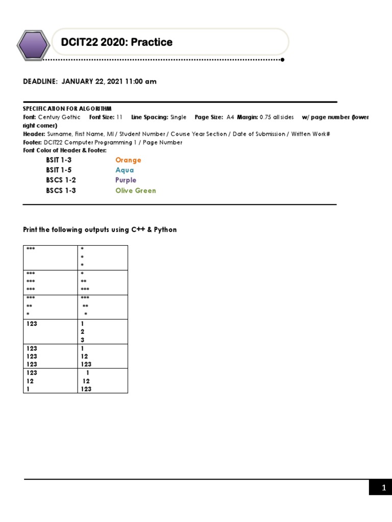 DCIT 22 2020 Practice | PDF | Computing | Employment