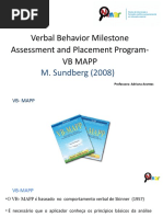 VB-MAPP Nivel 1 e 2 | PDF | Brinquedos | Comportamento