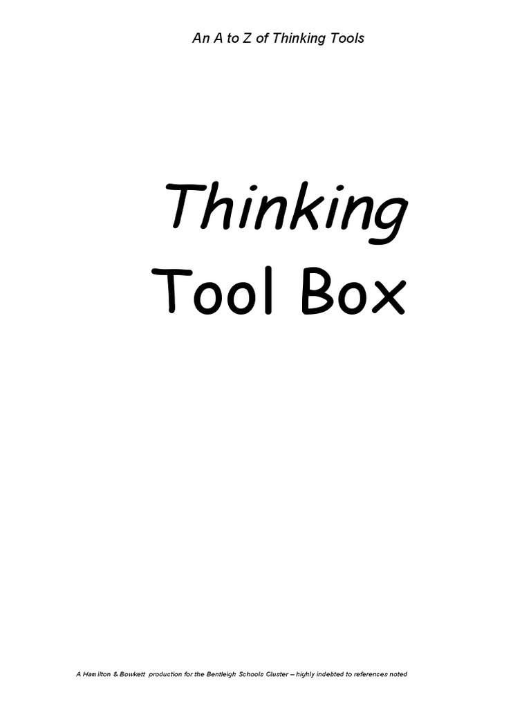 A - Z of Thinking Tools | PDF | Metacognition | Brainstorming