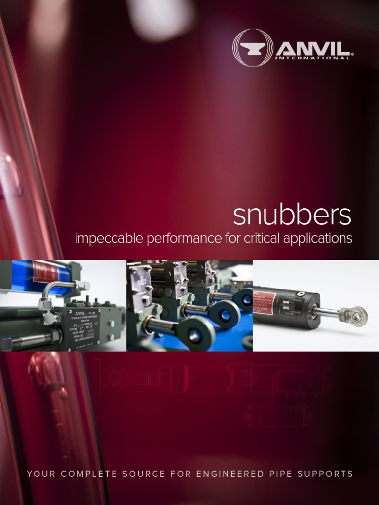 Snubber Brochure | PDF | Pipe (Fluid Conveyance) | Valve