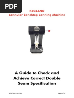 Double Seam Inspection | PDF | Industrial Processes | Mechanical ...