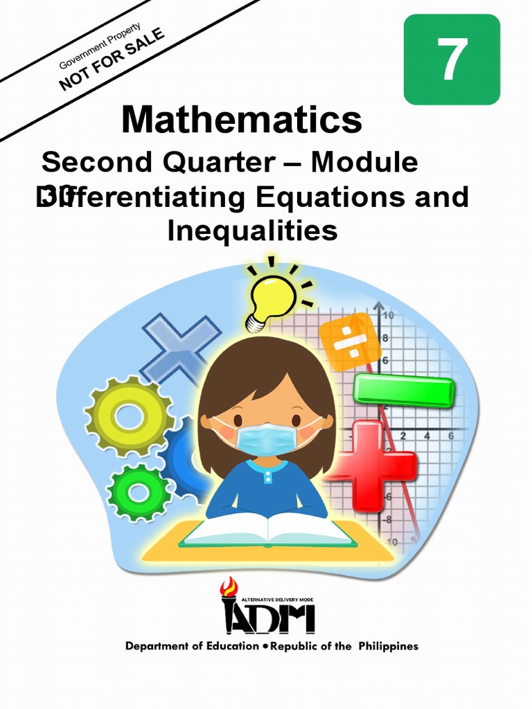 Mathematics: Second Quarter - Module 30 Differentiating Equations and ...