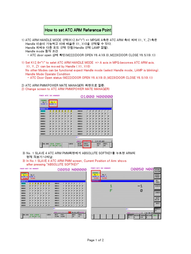 PMM ATC and MAG Adjust On MX | PDF
