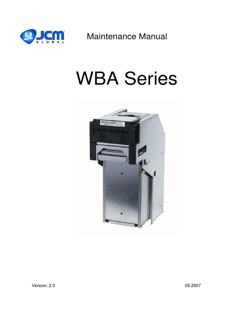 WBA Series: Maintenance Manual | Download Free PDF | Equipment ...