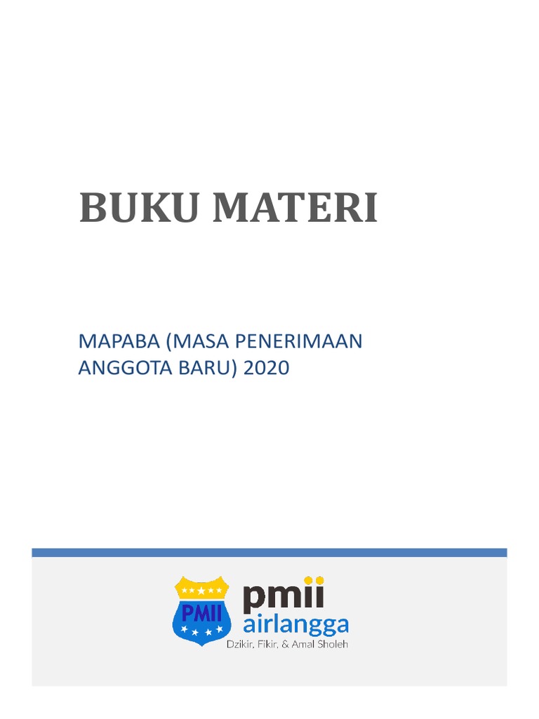 Booklet Mapaba 2020 | PDF