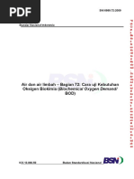 Metode Pengambilan Contoh Uji Air SNI 8995 | PDF