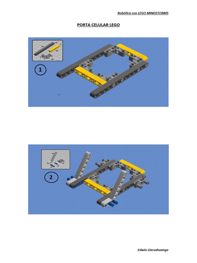 Porta Celular Lego | PDF