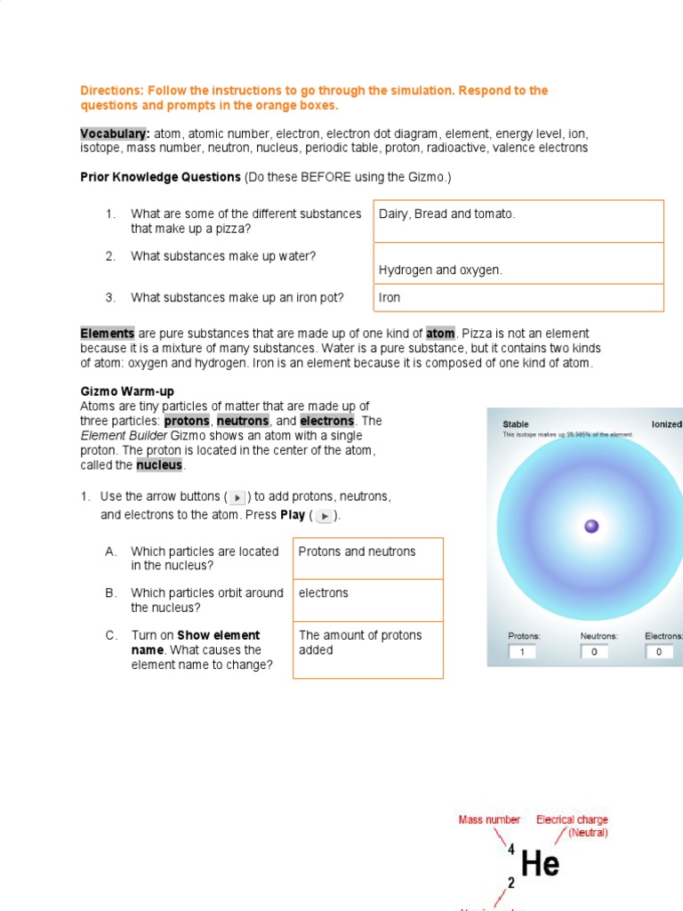 Vuk Tomasevic - P4 21-Jan-2021 Assignments | PDF | Atoms | Proton