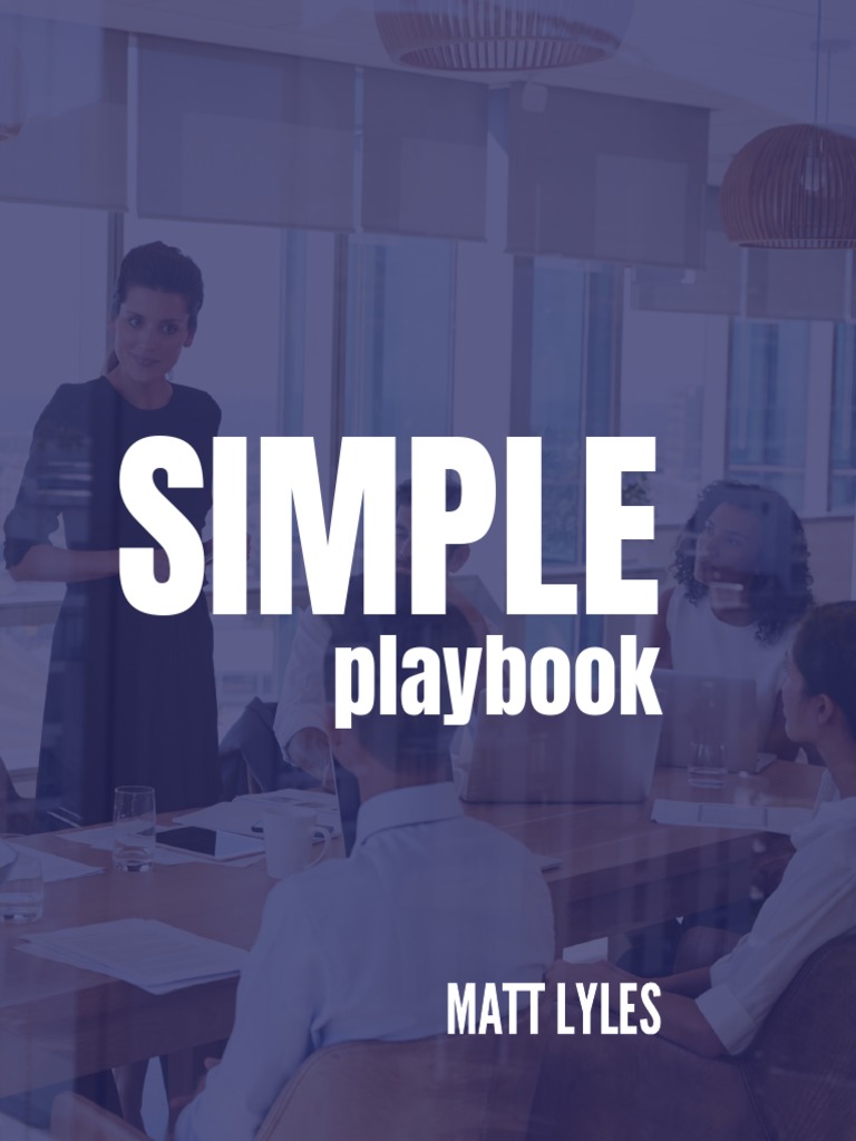 SIMPLE Playbook | PDF | Brand | Apple Inc.