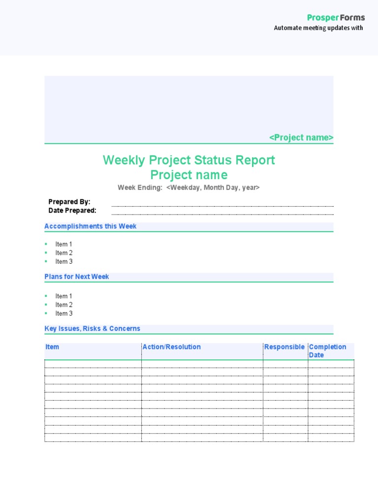 Weekly Project Report 2 | PDF