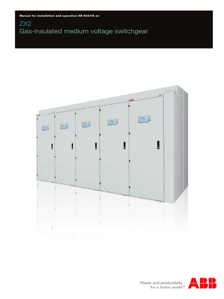 ABB ZS2 Switch Gear | PDF | Electrical Connector | High Voltage