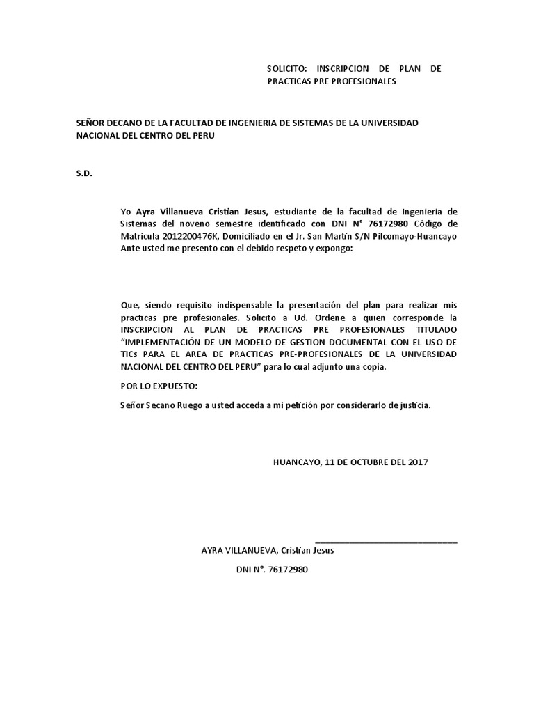 Solicitud de Inscripcion de PPP | PDF