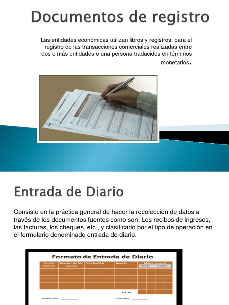 Documentos de Registro | PDF
