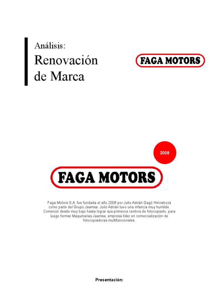 Faga Motors | PDF