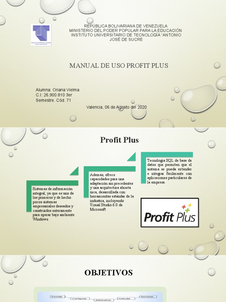 Profit Plus | PDF | Servidor SQL de Microsoft | Bancos