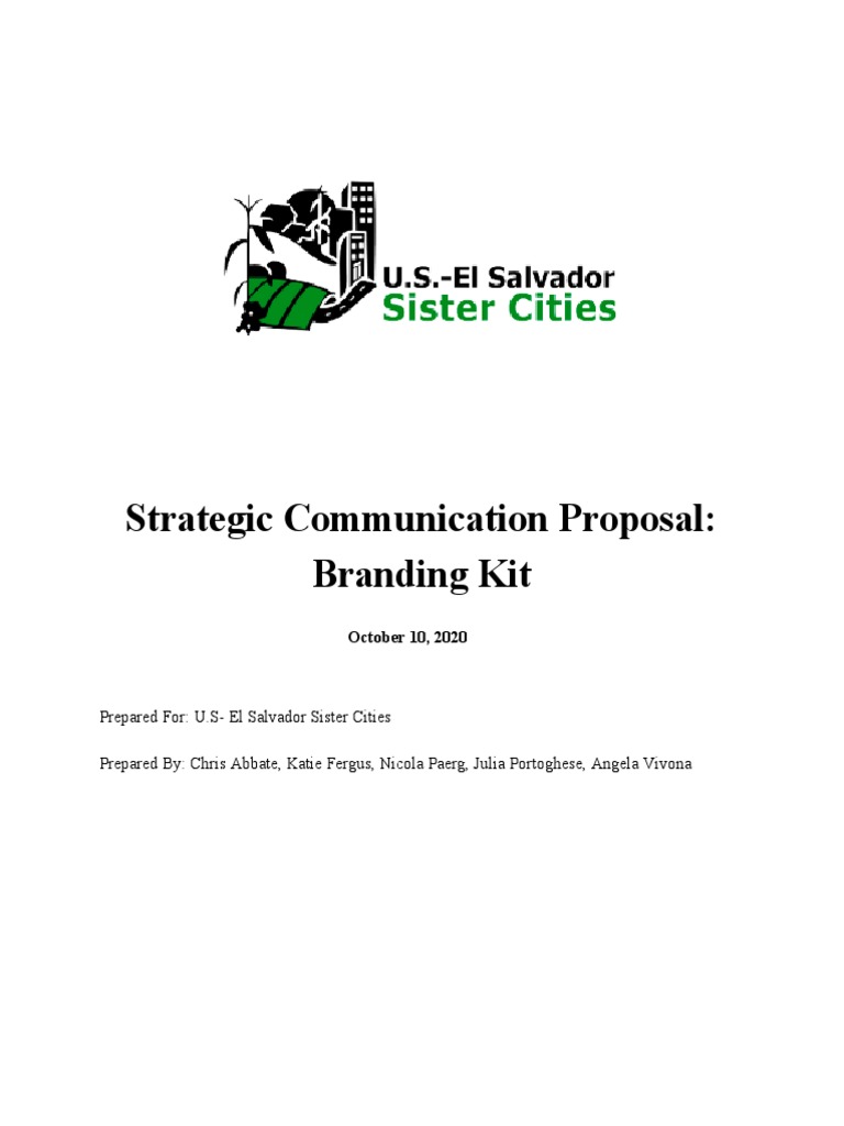 Branding Kit Proposal | PDF | Brand | Hashtag