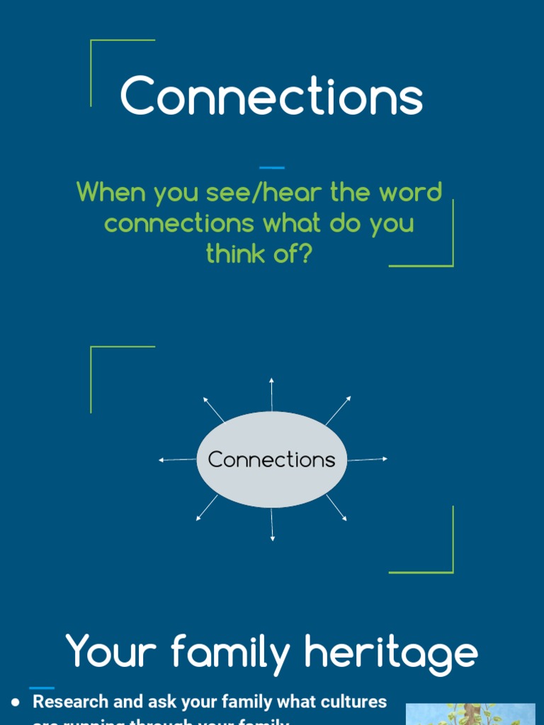 Connections Art Project | PDF