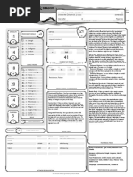 Steel Defender - DND - 5E - CharacterSheet | PDF | Entertainment ...