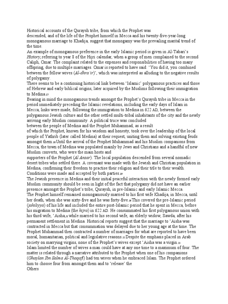 Historical Accounts of The Quraysh Tribe | PDF | Medina | Muhammad