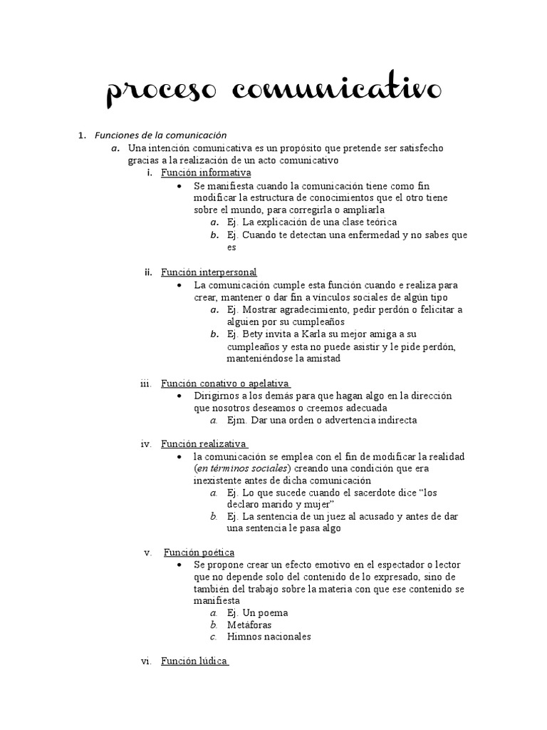 Procesos Comunicativos | PDF | Comunicación | La naturaleza humana
