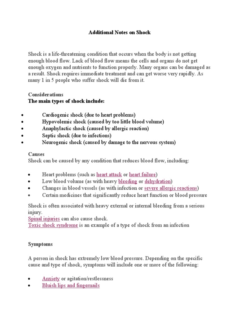 Understanding the Causes, Symptoms and Treatment of Life-Threatening ...