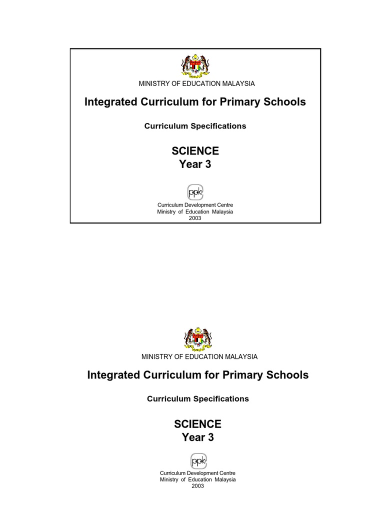 Sains - Tahun 3 | PDF | Scientific Method | Science