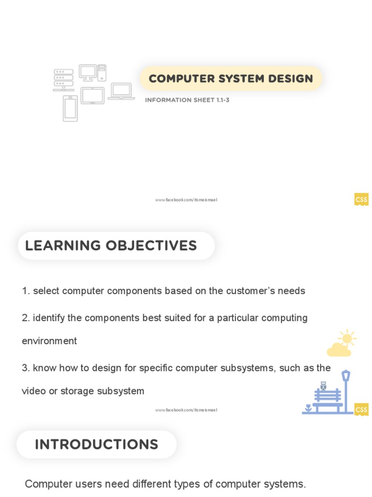 1.1-3 Computer System Design PowerPoint | Download Free PDF ...