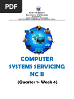 TLE Computer System Servicing: Using and Maintaining Hand Tools | PDF | Soldering | Personal ...