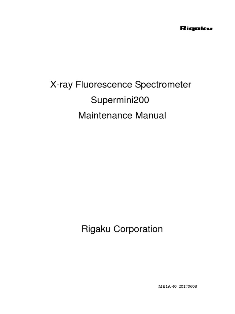 ME1A-40 20170608 Supermini200 Maintenance Manual | PDF | Calibration ...