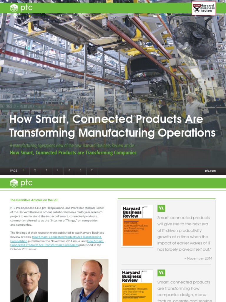 How Smart, Connected Products Are Transforming Manufacturing Operations ...