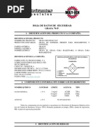 Hoja de Seguridad Suavizante-de-Telas - Suavitel | PDF | Administración ...