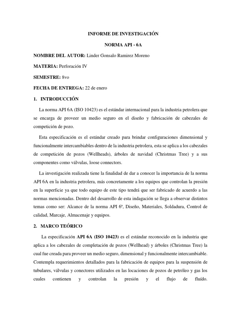 Norma Api - 6a | PDF | Tratamiento a base de calor | Acero