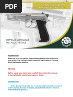 Manual Glock | PDF | Carregador (armas de fogo) | Cartucho (armas de fogo)