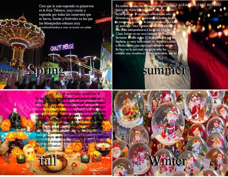 Spring Summer | PDF | Navidad | Evento festivo (incluido el carnaval)