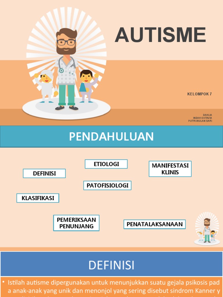 Definisi dan Klasifikasi Autisme | PDF | Pengembangan Diri | Kesehatan ...