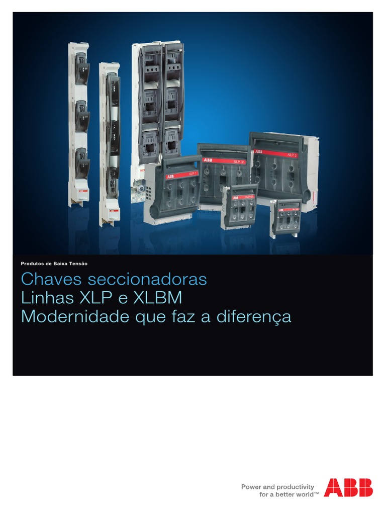 ABB - Catálogo - XLP e XLBM | PDF | Fusível (elétrico) | Equipamento ...