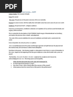 A Minor Role Poem | PDF