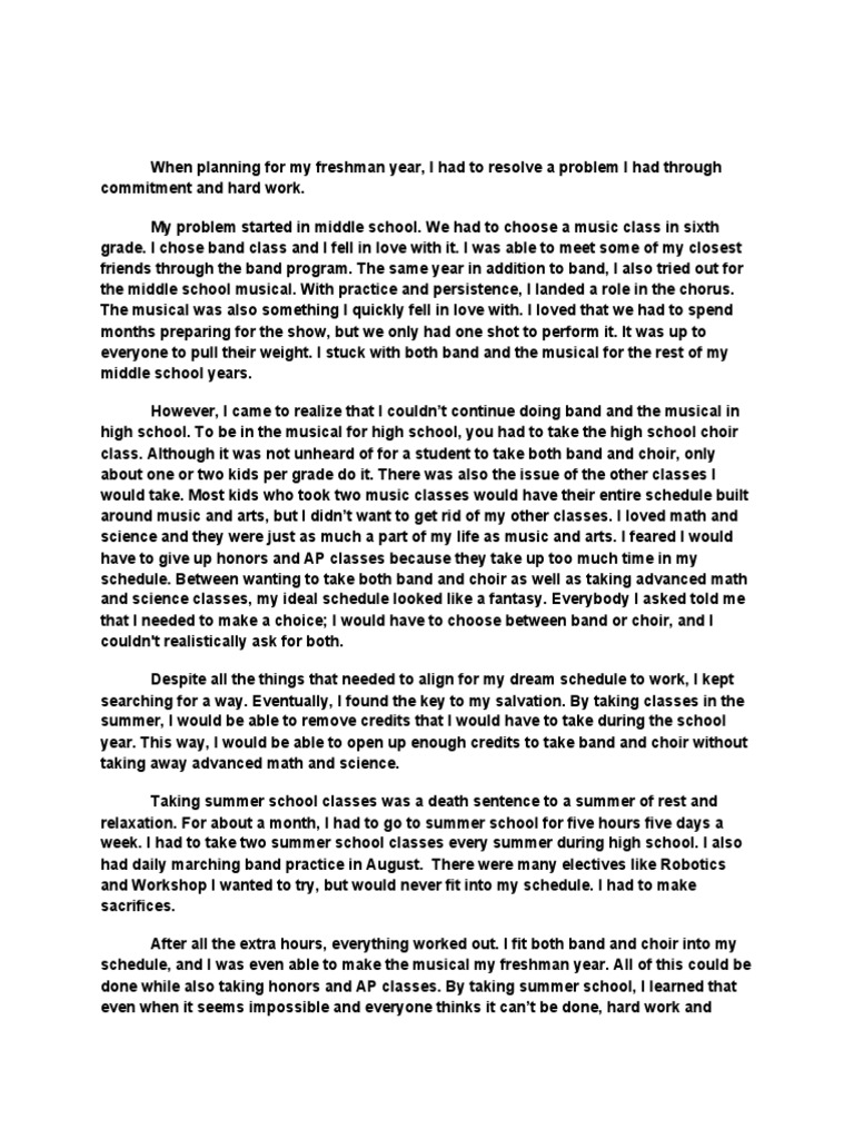 Common App Essay | PDF | Middle Schools | Schools