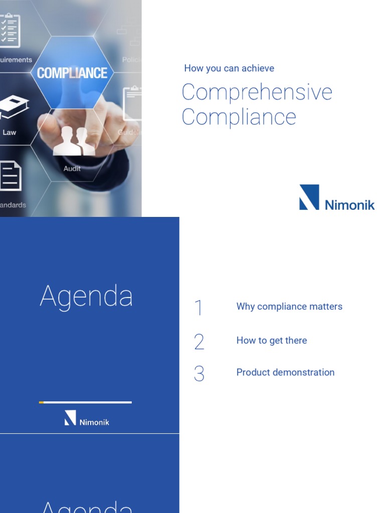 Comprehensive Compliance Nimonik | PDF | Regulatory Compliance | Audit