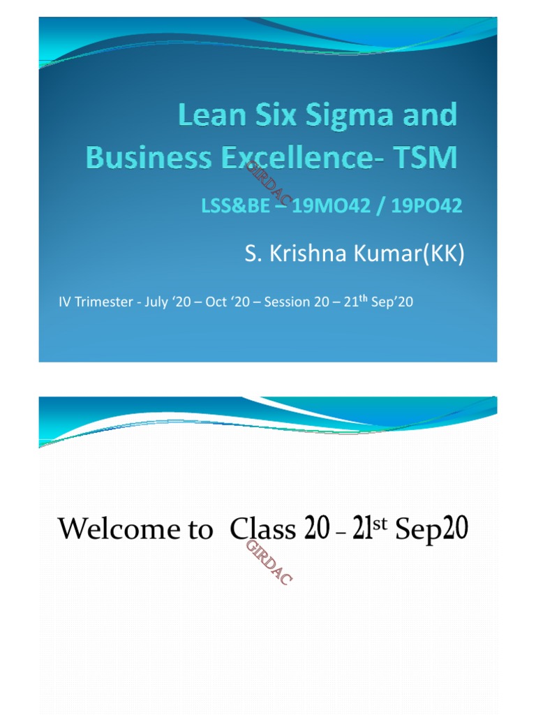 Business Process Excellence | PDF | Lean Manufacturing | Six Sigma