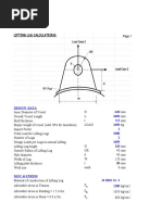 Lifting Trunion Calculations per DIN 28085 | PDF | Building Engineering ...
