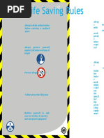 IOGP Nine Life Saving Rules | PDF